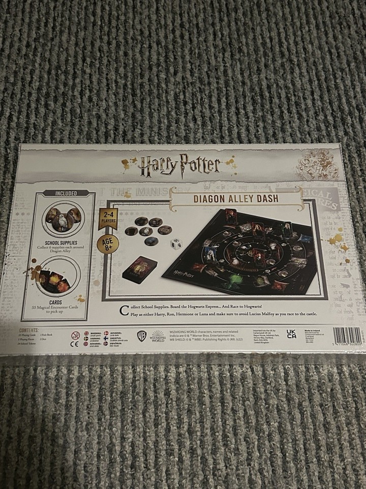 Harry Potter Diagon Alley Dash, a Board Game - New & Sealed | eBay UK