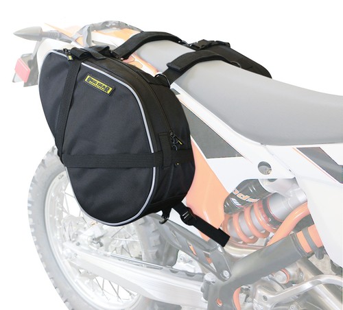 Dual Sport Motorcycle Saddlebags - Black Universal Nelson-Rigg RG-020 ...