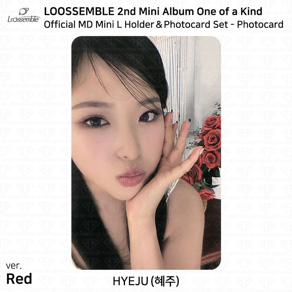 LOOSSEMBLE 2nd Mini Album One of a Kind Official MD Benefit L Holder Photocard | eBay