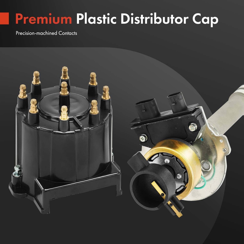 Ignition Distributor w/ Cap & Rotor for Chevy Blazer C/K 1500 2500 3500 ...