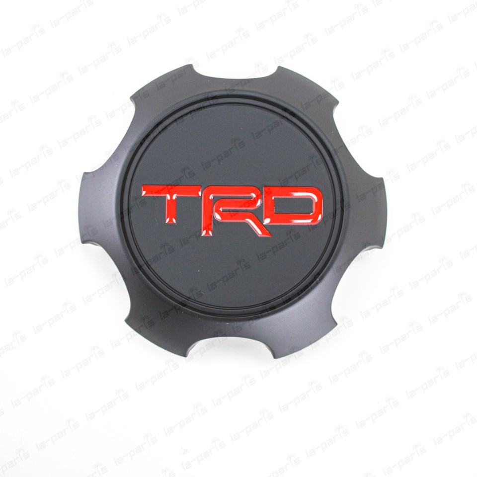 New Genuine OEM Toyota Tacoma 4Runner 17" TRD Matte Black Wheel Center ...