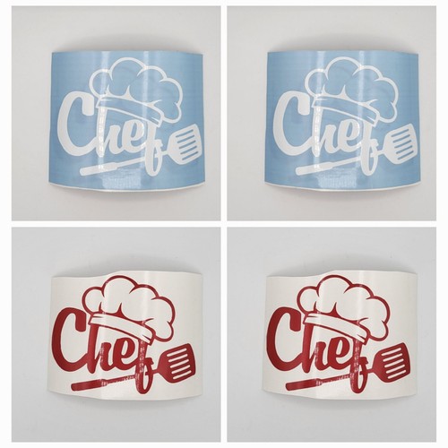 Chef Decal Chef Sticker Custom Sign Chef Hat with Spatula Cooking ...