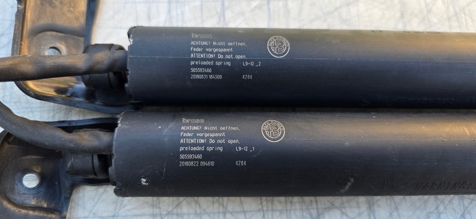 2018-2023 ALFA ROMEO STELVIO REAR TRUNK TAILGATE SHOCK LIFT SUPPORT OEM ...