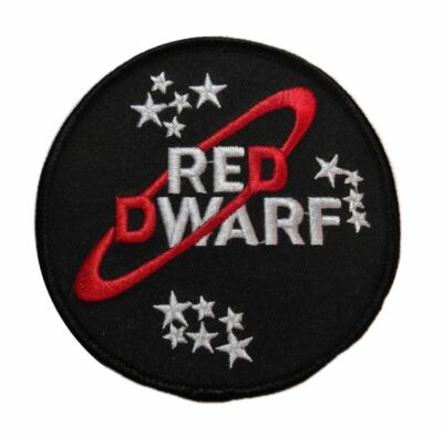 Red Dwarf Logo 3" Diameter Embroidered Iron on Patch | eBay