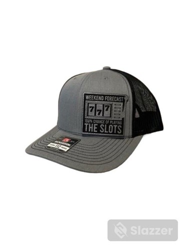 Leatherette 777 Slot Machine Patch with "Weekend Forecast" | Richardson ...