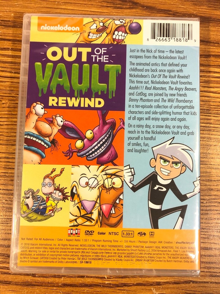 Nickelodeon: Out of the Vault Rewind - Danny Phantom, Cat Dog, And More ...