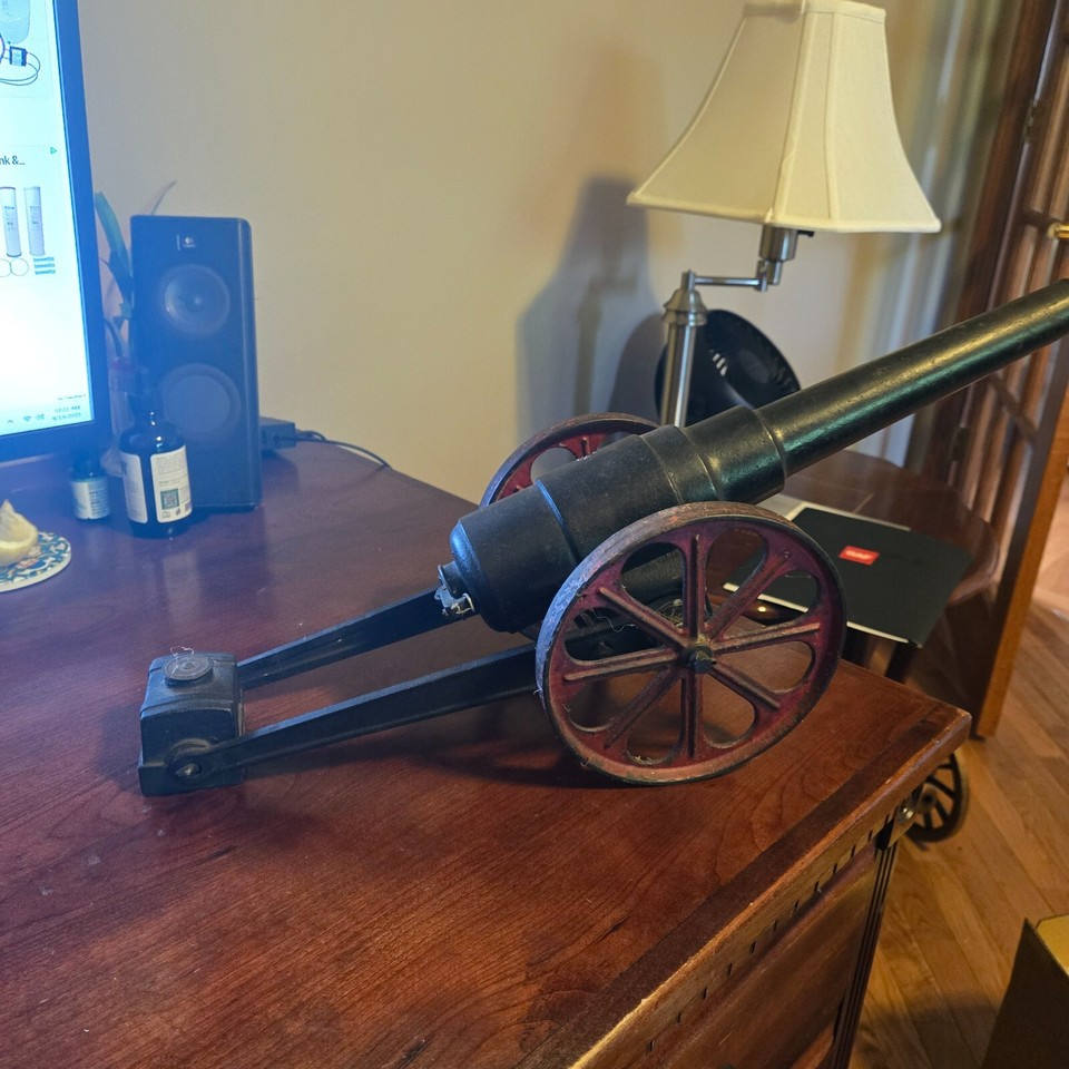 Vintage Large Big Bang Conestoga Carbide Field Cannon 16FW Toy Rare! | eBay