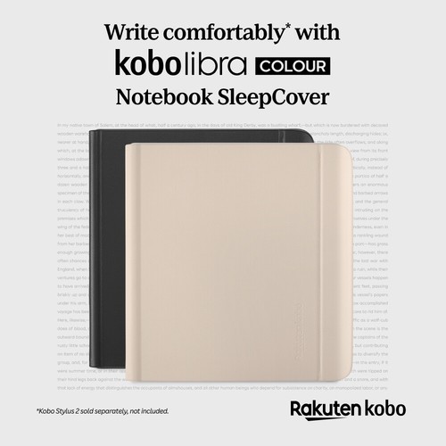 NEW Kobo Libra Colour Notebook Sleepcover By Kobo eReader Accessories ...