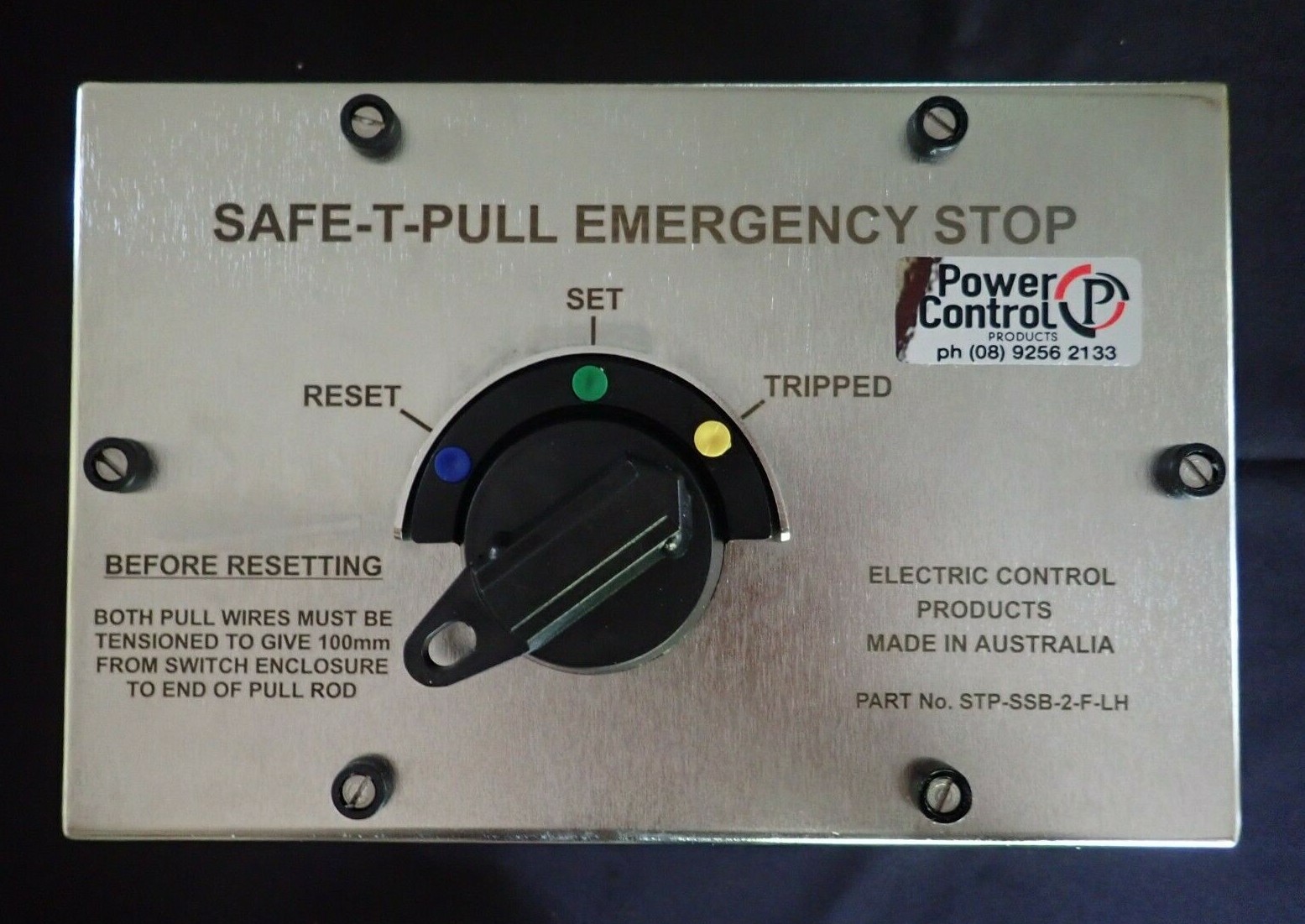 SAFE-T-PULL STP-SSB-2-F-LH LANYARD SWITCH STPSSB2FLH BRAND NEW | eBay