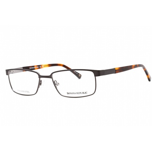 Banana Republic Men's Eyeglasses Matte Grey Blue Metal Frame BR 100 ...