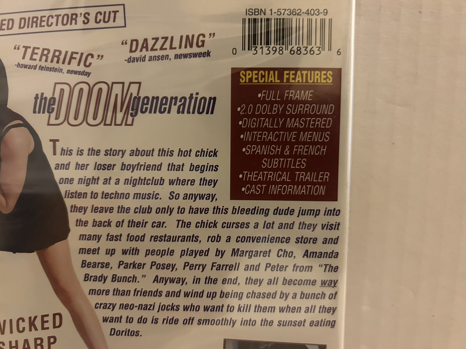 The Doom Generation (DVD, 1998) for sale online | eBay