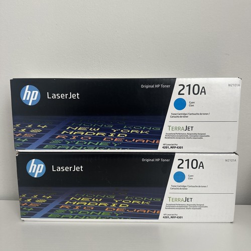 HP 210A Cyan Original LaserJet Toner Cartridge W2101A | eBay