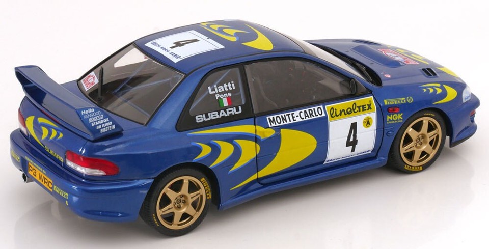 SOLIDO 1 18 Subaru Impreza 22B 4 Rally Monte Carlo 1997 Liatti Pons ...