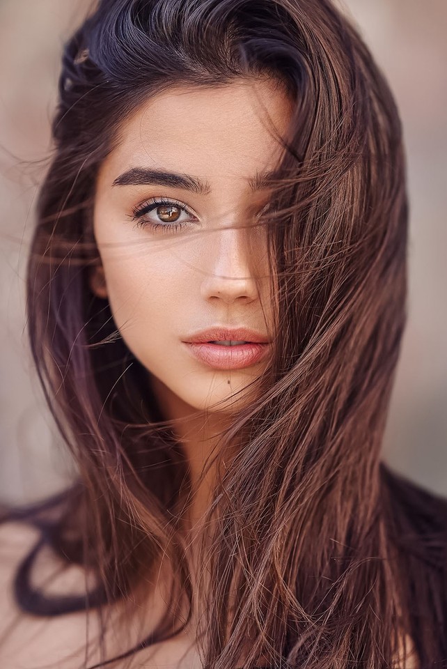Brunette Model 24"x36" Canvas/paper Poster Nsfw Customizable Quality ...