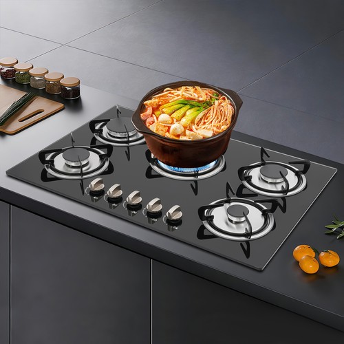 5 Burners Built-In Stove Top Gas Cooktop Burner Kitchen Cooktop Gas ...