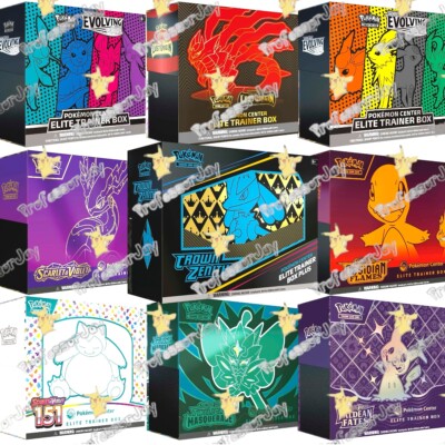 Pokémon GO 151 SWSH SV Cards | EVOLING SKIES POKEMON CENTER ELITE ...