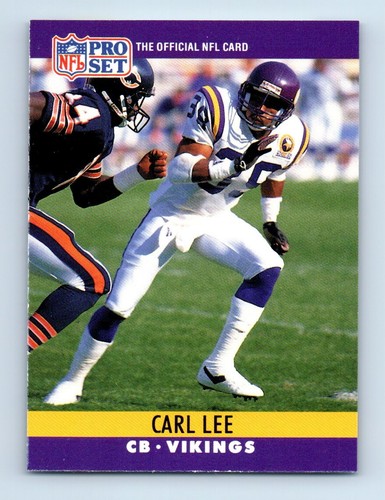 1990 Pro Set Carl Lee Minnesota Vikings #190 | eBay