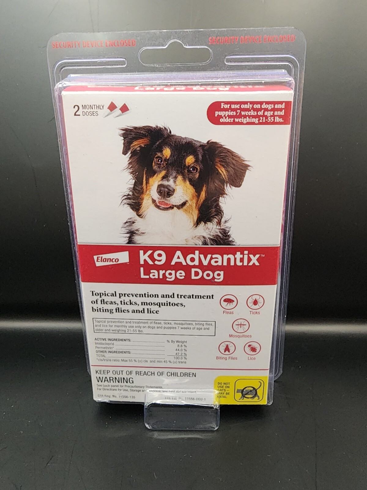 K9 Advantix Flea & Tick Large Dog, 21-55 lbs, 2 Monthly Doses | eBay