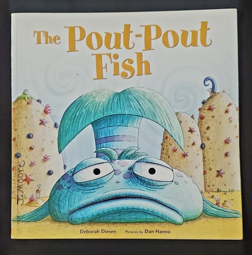 Children's picture The Pout Pout Fish book homeschool humor fun library ...