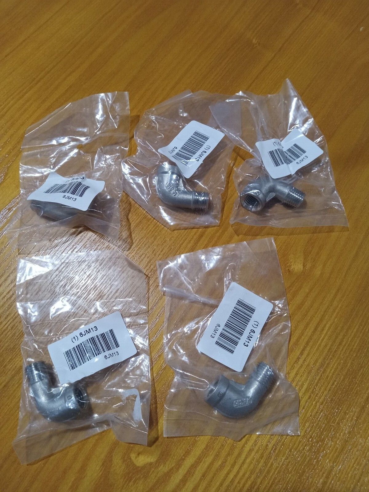 🆕️*LOT OF 5* 1/4 x 1/4 TC-316 Stainless Steel 90 Elbow 150 * | eBay