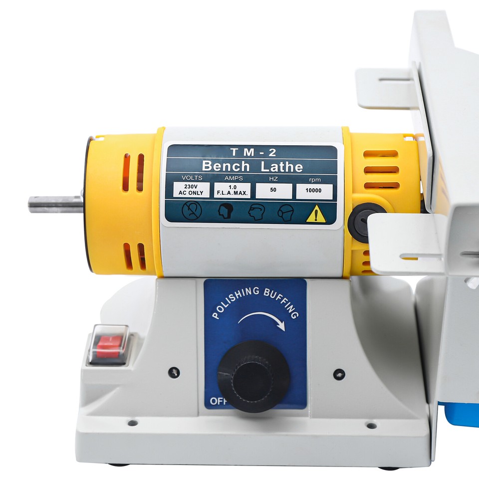 Professional Gem Jewelry Rock Polishing Buffer Machine 350W Grinder ...