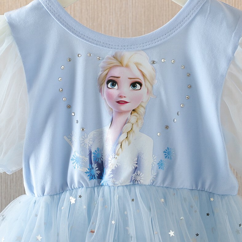 Girls Dress Frozen 2 Elsa and Anna Tutu Costume Sparling Gift ideas ...