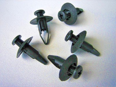 300ZX Front Bumper Fascia Push-Type Retainers (15) Bumper Cover Clips ...