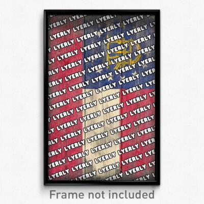 Lyerly Georgia Poster (GA City Souvenir 11x17 Town Print) | eBay