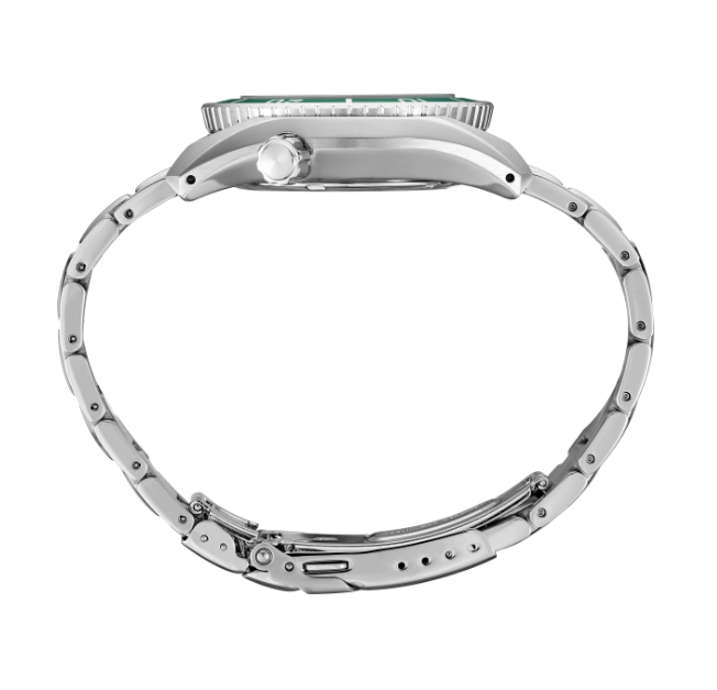 Seiko Prospex Solar GMT Diver's Light Green Sunray Dial Men's Watch ...