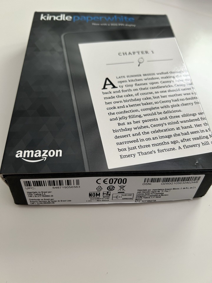 Amazon Kindle Paperwhite 7th Gen DP75SDI WiFi Model 4GB eReader Tested ...