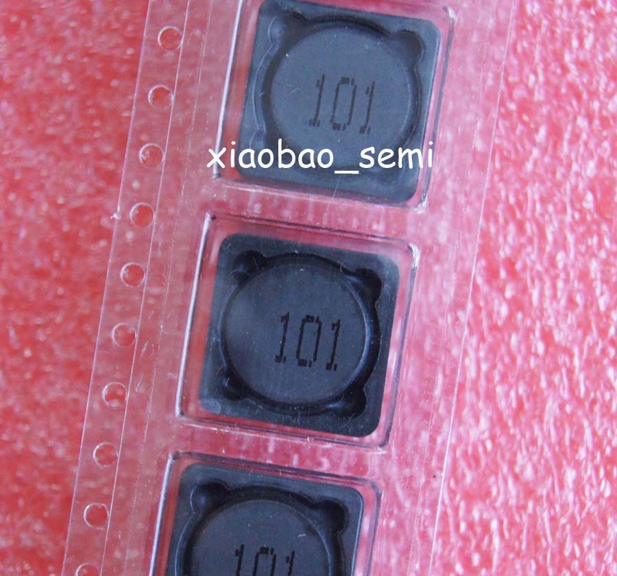 20pcs Shielded Inductor SMD Power Inductors CD127 100uH 101 12x12x7mm ...