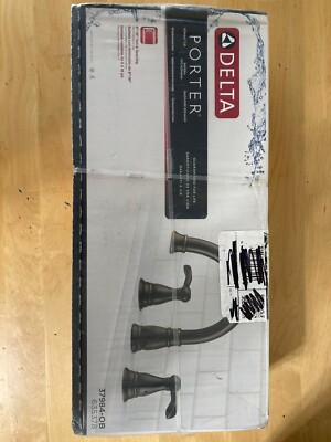 Delta Porter 37984-OB 2 Handle Roman Tub Faucet - Oil Rubbed Bronze | eBay