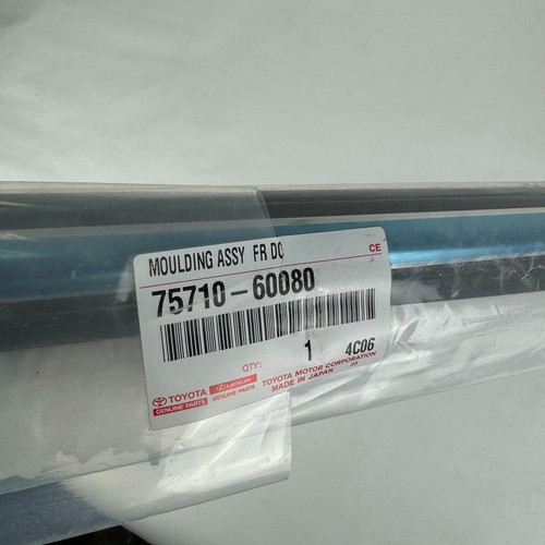 OEM 2016 - 2021 Toyota Land Cruiser Front Right Door Belt Molding 75710 ...