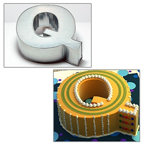 Alphabet Shape Cake Tin - A to Z All Letters Cake Moulds Pan - Two ...