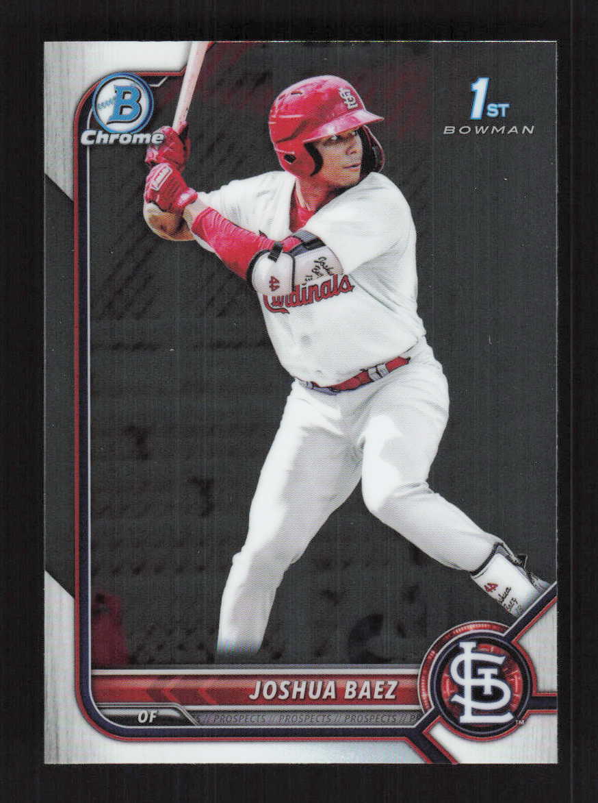Joshua Baez 2022 Bowman Chrome Prospects St. Louis Cardinals #BCP-112 ...