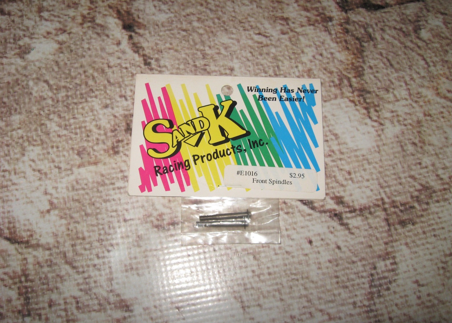 VINTAGE S&K FRONT PAN CAR AXLES FRONT SPINDLES RC E1016 | eBay