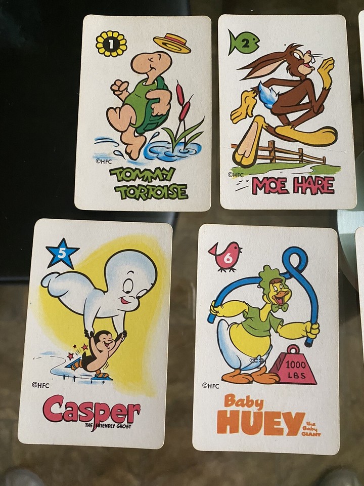 Vintage 60s ‘CASPER And His PALS’ Card GAME Edu-Cards - 35 CARDS ...