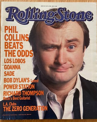 ROLLING STONE - Australian Issue #387, June 1985 - Phil Collins, Bob ...