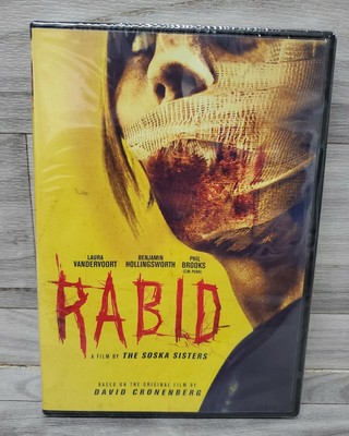 Rabid (DVD, 2019) Laura Vandervoort Benjamin Hollingsworth scream ...