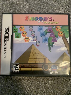 Snood 2: On Vacation (Nintendo DS, 2005) Tested Original Box And Manual ...