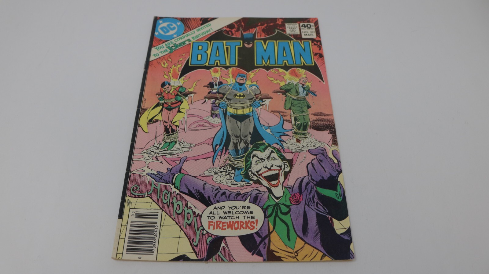 Batman #321 Joker Cover! DC Comics 1980 | eBay