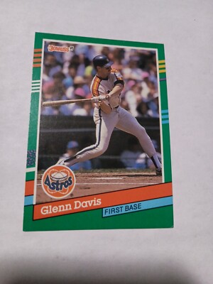 Glenn Davis Baseball Card | eBay