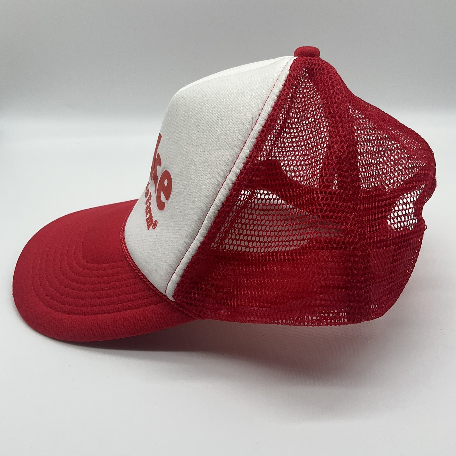 Jake From State Farm Trucker Snapback Hat Cap Red Whi… - Gem