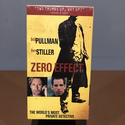 Zero Effect (VHS, 1998) **NEW SEALED w/Watermark** Ben Stiller 53939253436| eBay