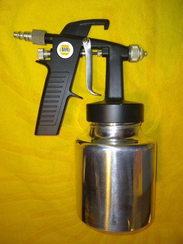 NEW * VINTAGE * QUALITY NAPA PAINT GUN #70-212 W/RESERVOIR CAN*ORIGINAL ...