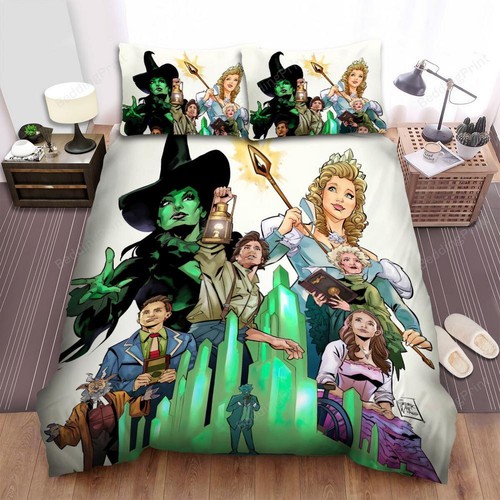 Wicked Ii Movie Art 3 Quilt Duvet Cover Set Single Bedding Super King ...