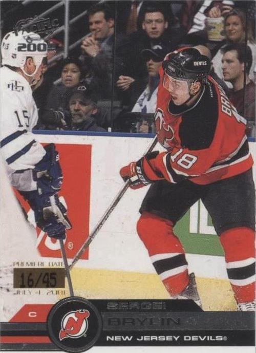 2001-02 Pacific - Sergei Brylin #228 Premiere Date /45 for sale online ...