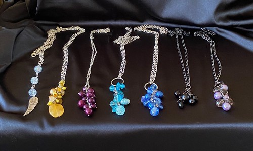 Bunch Chain Necklaces: 7 Different Colours! For Winter Jumpers. | eBay