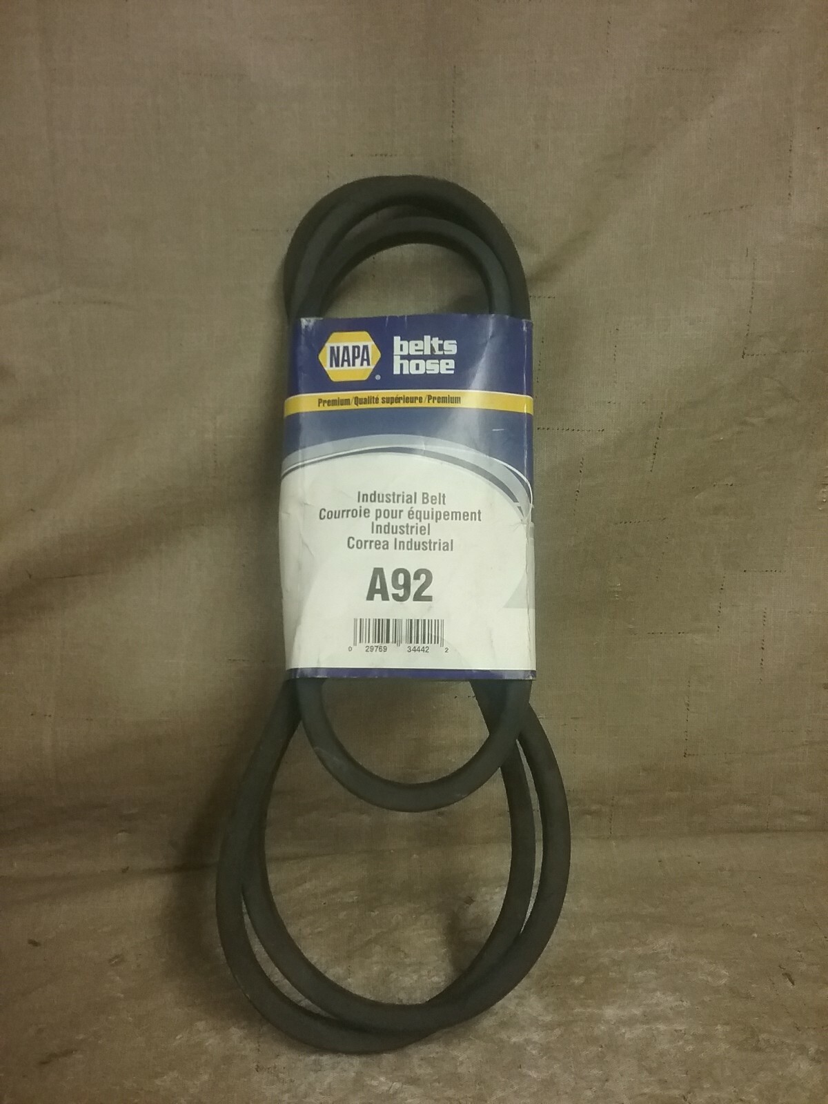 NAPA A92 INDUSTRIAL STRENGTH BELT 1/2 for sale online | eBay