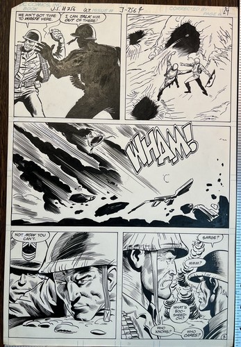 WEIRD WAR , 1980 DC Comics , Penciled By Denys Cowan, Inked By Dan ...